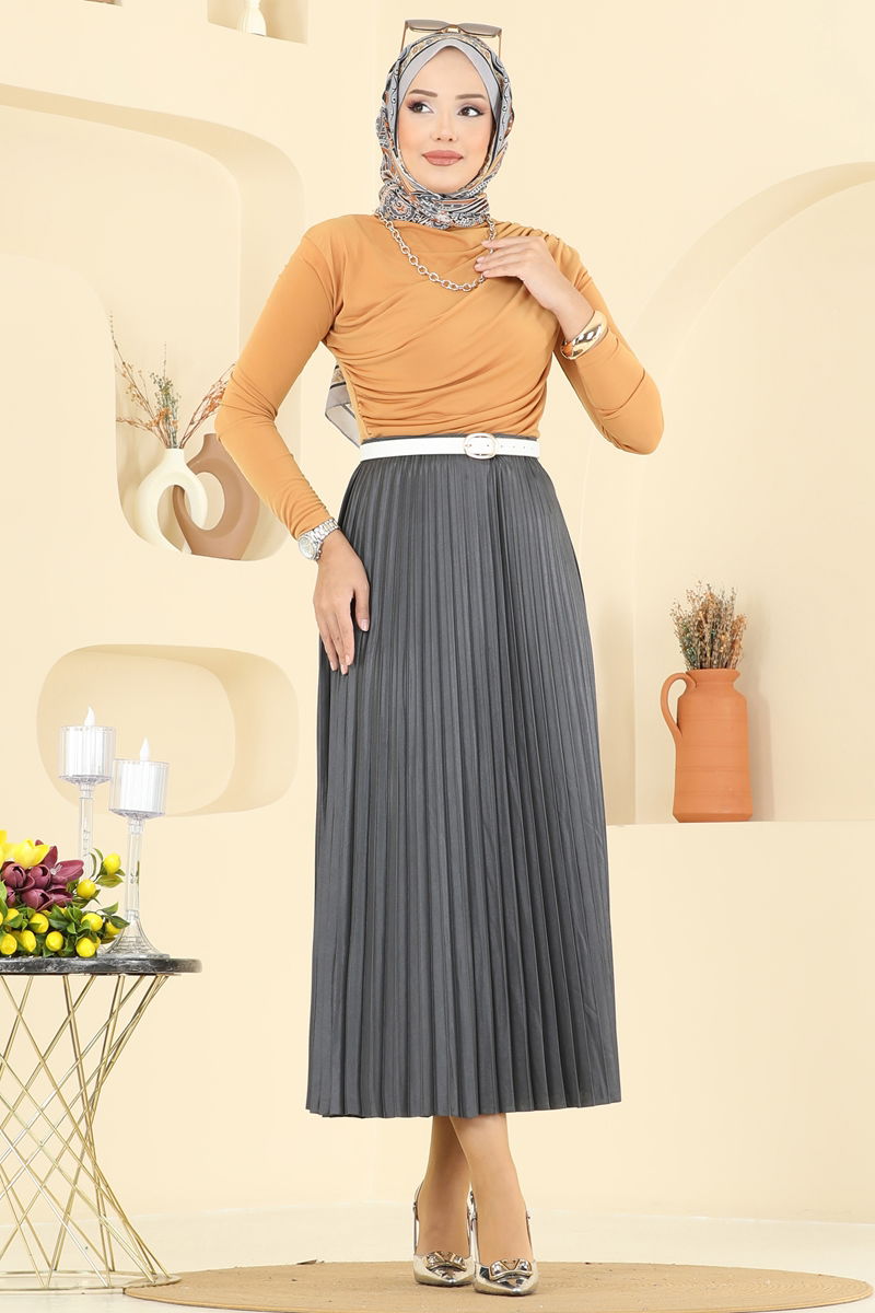 Skirts 030OZT1013-MS Anthracite - Modamerve